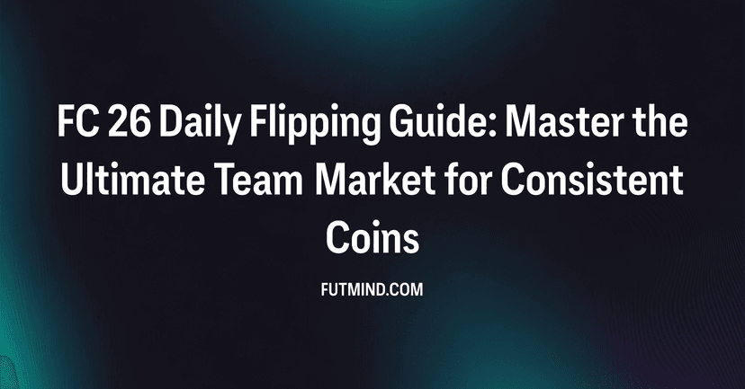 FC 26 Daily Flipping Guide: Master the Ultimate Team Market for ...